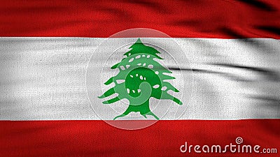 Lebanon Flag Animation Video - 4K Stock Video - Video of national ...