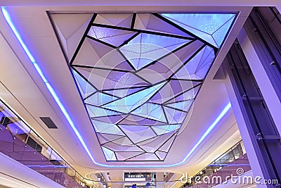 Led Ceiling Of Commercial Building Royalty-Free Stock Photo ...