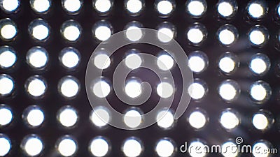 LED Elements Glowing from Electricity. Stock Video - Video of design ...