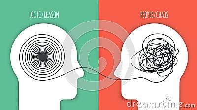 Left Brain Vs Right Brain Dominance Infographic Template. How The Human ...
