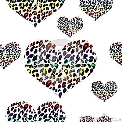 Leopard Print Pattern. Repeating Background Vector Illustration | CartoonDealer.com #56309494