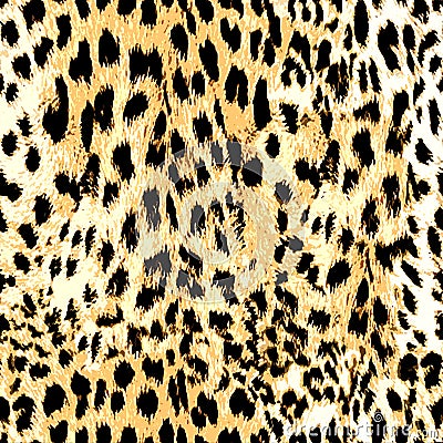 Leopard Skin Texture Seamless Pattern Colored Royalty-Free Stock Photo ...