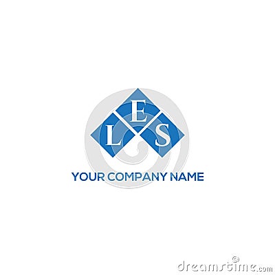 LES Letter Logo Design On BLACK Background. LES Creative Initials ...