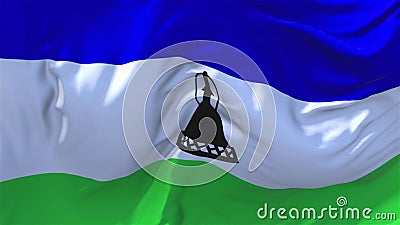 Lesotho Flag Waving Animation Stock Video - Video of africa, footage ...