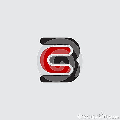 Letter C And Number 3 - Logotype. C3 Or 3C - Logo. Vector Design ...