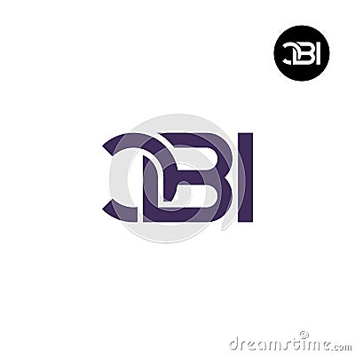 Letter CBI Monogram Logo Design Vector Illustration | CartoonDealer.com ...