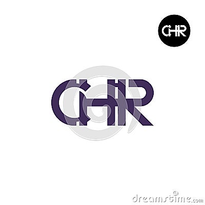 Letter CHR Monogram Logo Design Vector Illustration | CartoonDealer.com ...