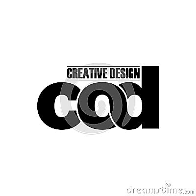 Letter Cod Monogram Logo Icon Design Vector. | CartoonDealer.com #191696892