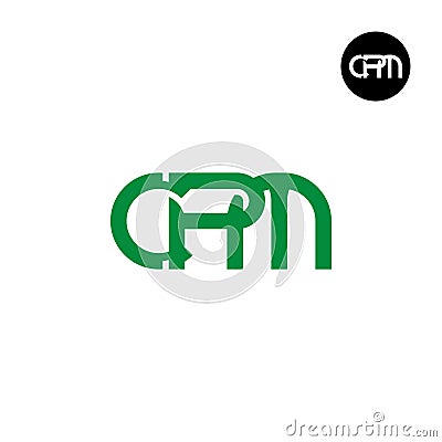 Letter CPM Monogram Logo Design Vector Illustration | CartoonDealer.com ...
