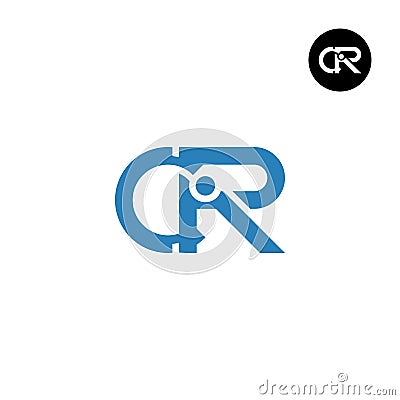 Letter CRI Monogram Logo Design Cartoon Vector | CartoonDealer.com ...