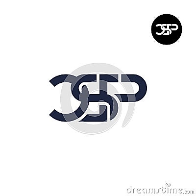 Letter CSP Monogram Logo Design Vector Illustration | CartoonDealer.com ...