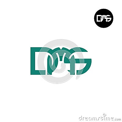 Letter DMS Monogram Logo Design Cartoon Vector | CartoonDealer.com ...