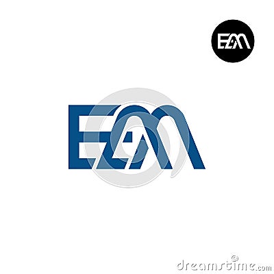 Letter EAA Monogram Logo Design Vector Illustration | CartoonDealer.com ...
