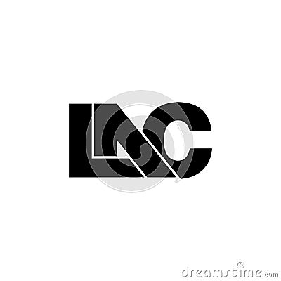 Letter LAC Simple Monogram Logo Icon Design. Cartoon Vector ...