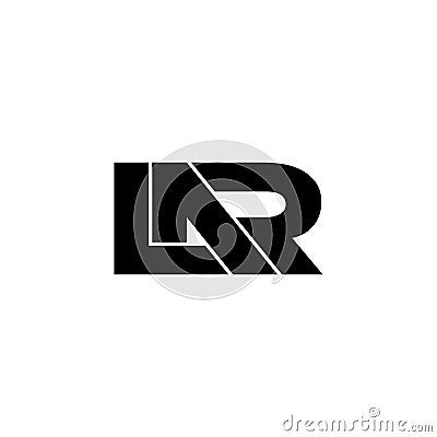 Letter LAR Simple Monogram Logo Icon Design. Vector Illustration ...
