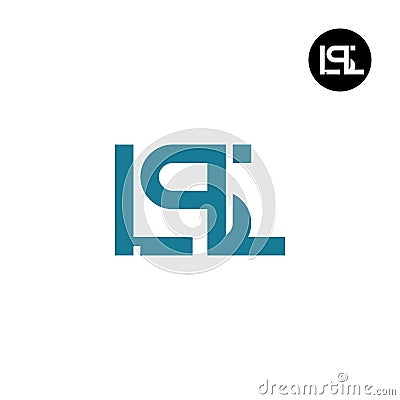 Letter LSL Monogram Logo Design Vector Illustration | CartoonDealer.com ...
