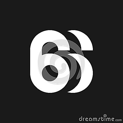 666 Letter Monogram Logo Icon Design Stock Image | CartoonDealer.com ...