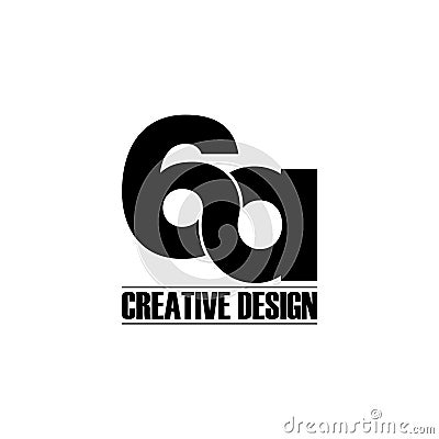 Letter 6a Monogram Logo Icon Design Vector. | CartoonDealer.com #189549459