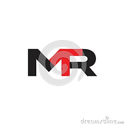Letter Mtr Simple Logo Vector | CartoonDealer.com #144495831