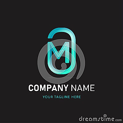 Letter O And M Logo Design, Colorful Logo Template Vector Illustration ...