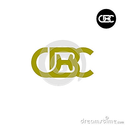 Letter OBC Monogram Logo Design Vector Illustration | CartoonDealer.com ...