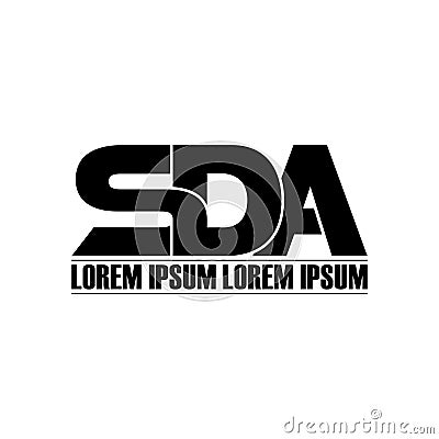Logo Sda Stock Illustrations – 14 Logo Sda Stock Illustrations, Vectors ...