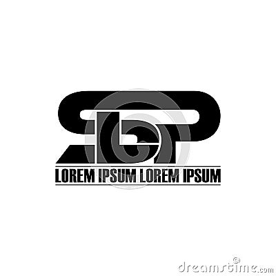 Letter SLP Simple Monogram Logo Icon Design. Vector Illustration ...