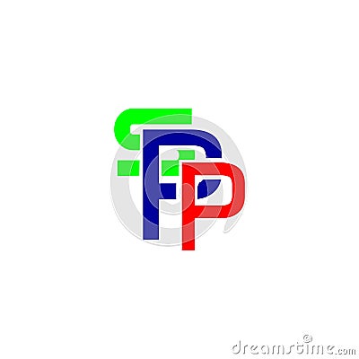 Letter SPP For Company Design Logo Branding Letter Element Cartoon ...