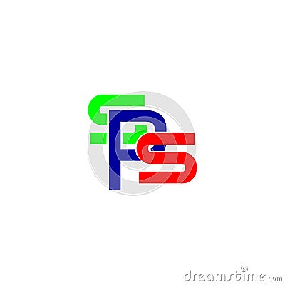 Letter SPS For Company Design Logo Branding Letter Element Royalty-Free ...