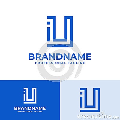 Letter UI Modern Logo, Suitable For Business With UI Or IU Initials ...