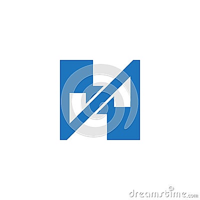 Letter Va Linked Squares Logo Vector | CartoonDealer.com #334819396