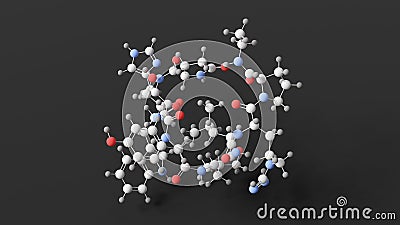 Leuprorelin Molecule, Molecular Structure, Leuprolide, Ball And Stick ...