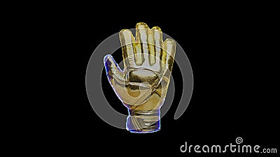 Lev Yashin Saber Effect stock footage. Video of gold - 259481956