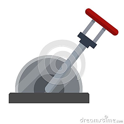 Lever To Increase The Speed Of The Mechanism. The Control Of The Car ...