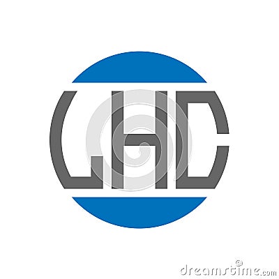 LHC Letter Logo Design On White Background. LHC Creative Initials ...