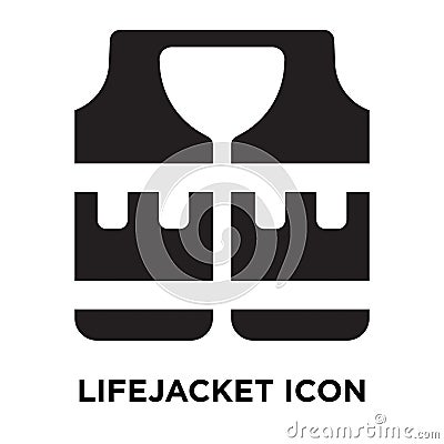 Lifejacket Icon Vector Isolated On White Background, Logo Concept Of ...