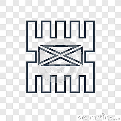 Lifes Challenges Concept Vector Linear Icon Isolated On Transparent ...