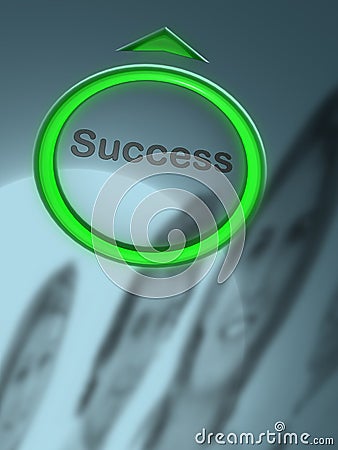 Lift To Success With Our Team Stock Photo | CartoonDealer.com #6163368