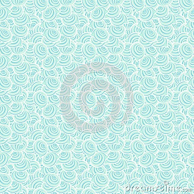 Light Blue Seamless Pattern With Shells Ocean Bac Stock Photos - Image ...