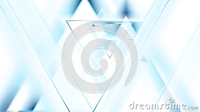 Light Blue Tech Triangles Animated Motion Stock Video - Video of card ...