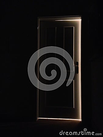 The Light On The Door Royalty-Free Stock Photo | CartoonDealer.com ...