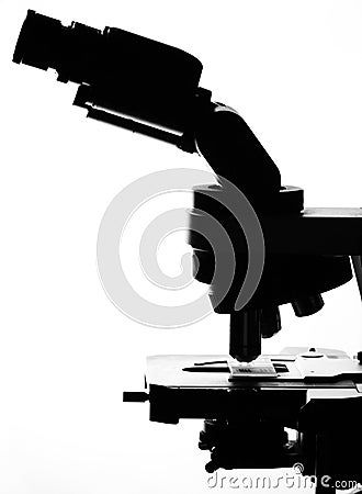 Light Microscope Profile Royalty-Free Stock Image | CartoonDealer.com ...