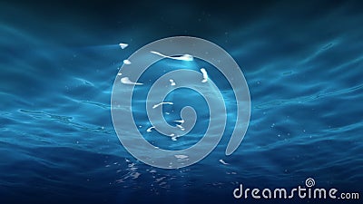 Light Rays Under Water Reflections Stock Video - Video of loopable ...