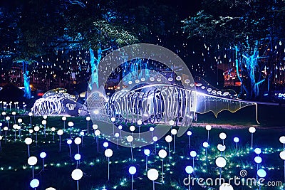 Lighting Park Stock Photo - Image: 63073506