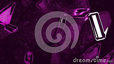 Pink reflection background stock footage. Video of animation - 144444028