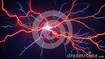 Lightning Bolt _A Striking Image Of A Lightning Bolt With Positive And ...
