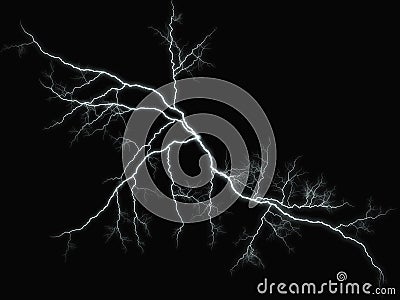 Lightning Branching Flash Royalty-Free Stock Image | CartoonDealer.com ...