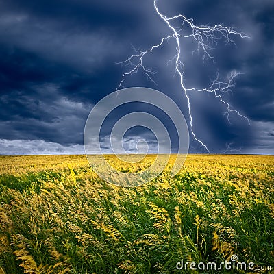 Lightning Flashes Royalty Free Stock Image - Image: 10395456