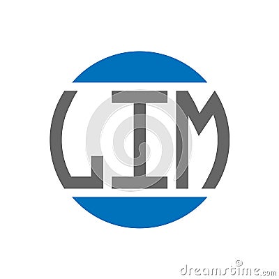 LIM Letter Logo Design On White Background. LIM Creative Initials ...
