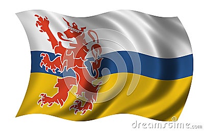 Limburg Flag Royalty Free Stock Images - Image: 1466959